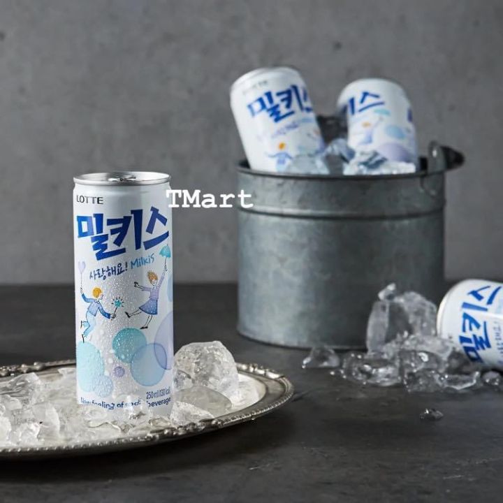 Korea New Soda beverage - Milkis , soda drink, milk+soda carbonated ...