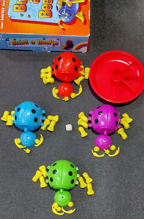 BUILD A BEETLE GAME 2 to 4 Players not in original packing | Daraz.pk