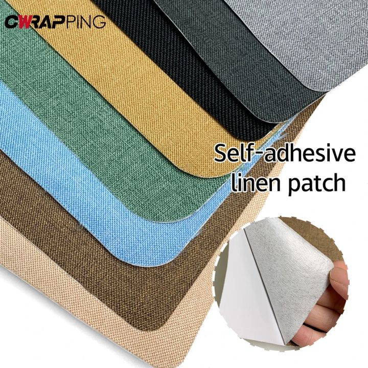 Linen Seat Repair Patches Multiple Color Self Adhesive Sheet Patches ...
