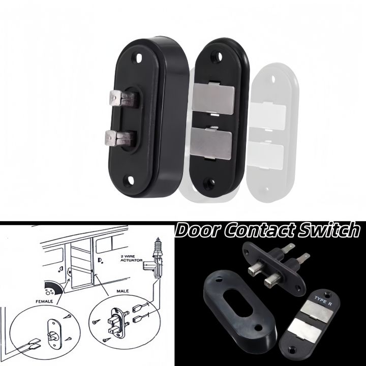 Universal Car Sliding Door Lock Contact Switch Electrode For Van Truck ...