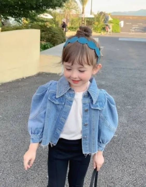 Classy And Elegant Kids denim jacket | Daraz.pk