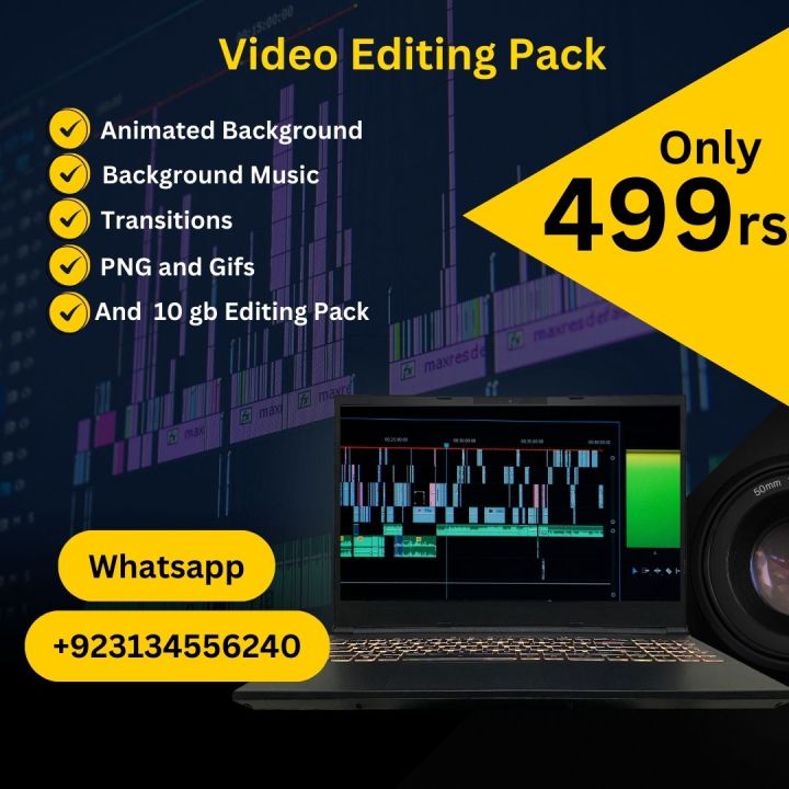 Video Editing Pack | Daraz.pk