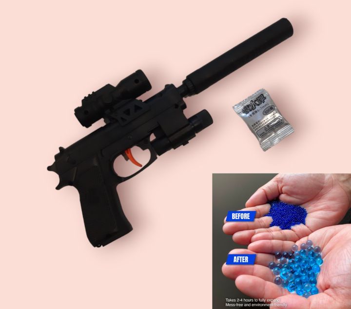 gel bullets gun toy with gel bullets.... | Daraz.lk