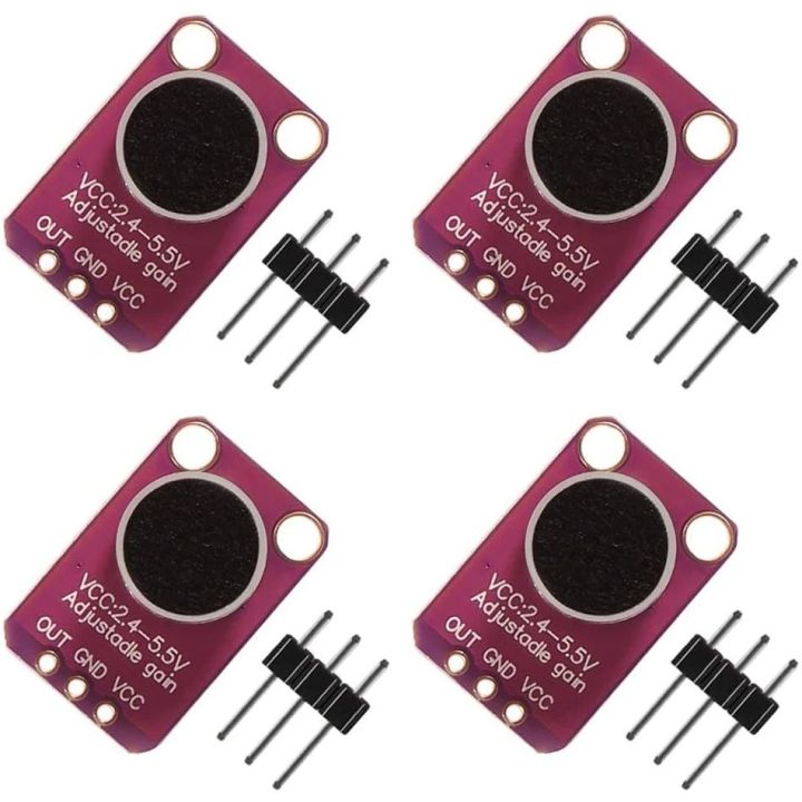 1pcs Electret Microphone Amplifier MAX4466 Module Adjustable Gain Blue ...