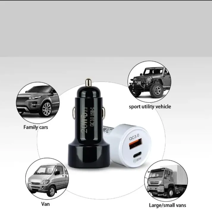 High Quality Imported 20W Fast Car Charger | Daraz.pk
