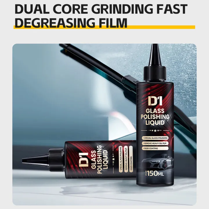 Upgraded Car Glass Polish Liquid Cerium Oxide Remove Oil Film Water ...