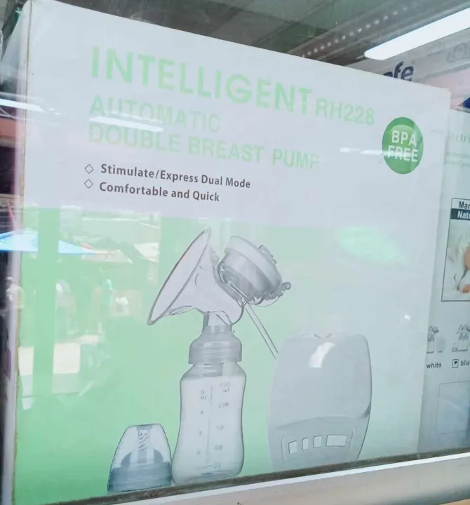 1 Machine, 1 Bottle Electric Breast Pump RH228 Intelligent Automatic ...