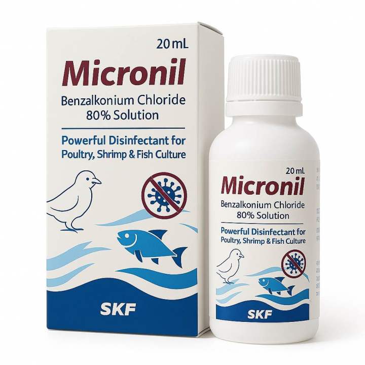 Micronil - Powerful Disinfectant for Poultry, Shrimp & Fish Culture ...