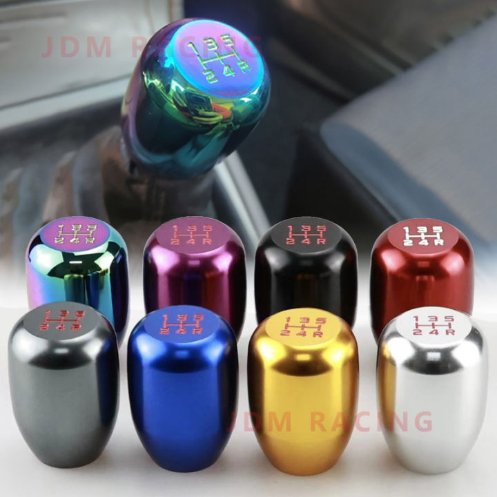 Universal Racing 5 Speed Aluminum Car Gear Shifter Knob Manual ...