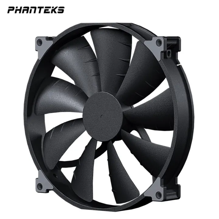 PHANTEKS F200SP Black High Air Volume Computer Case Fan 200mm 4Pin PWM ...
