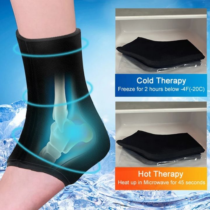Reusable Gel Ice Pack For Feet - Hot & Cold Therapy, Ideal For Achilles ...