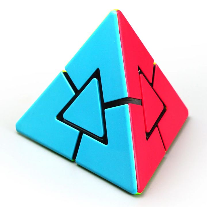 [ECube] Fanxin Duo Pyraminx Strange Shape Pyramid Magic Cube Brain ...