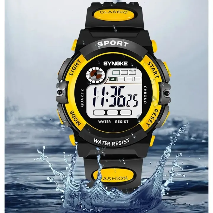 Digital Sports Watch for Kids & Students | LED Display | Alarm ...