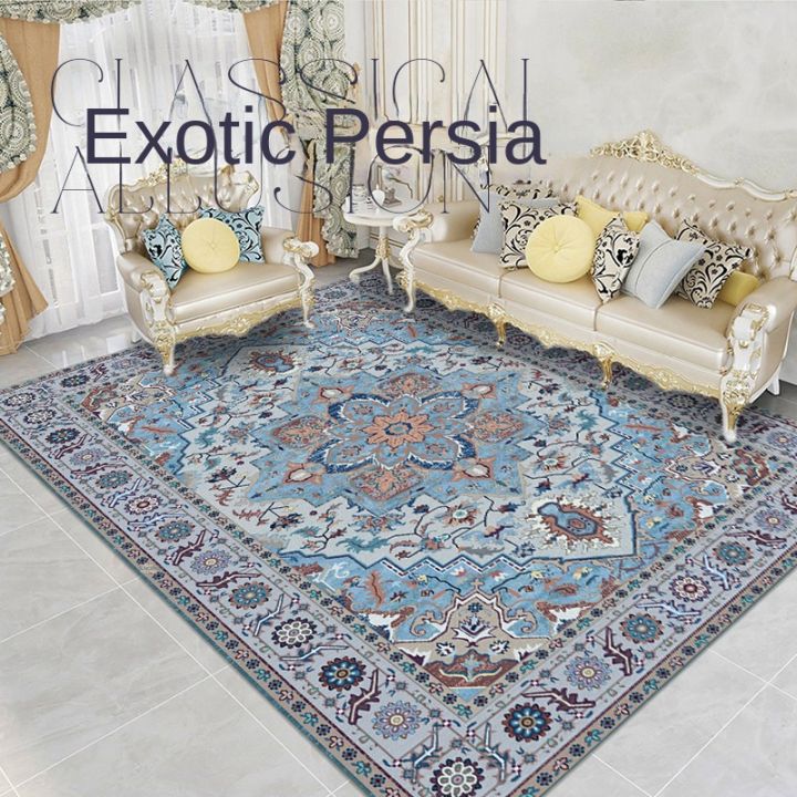 Persian living room carpet floor mat exotic ethnic pattern carpet sofa ...