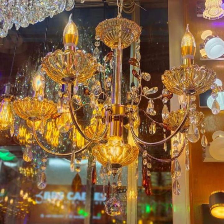 Chandeliers jar light 6 point shared | Daraz.com.bd