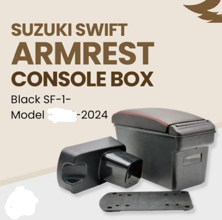 NewSuzuki Swift 2022 To 2023 Center Arm Rest Console Black Premium ...