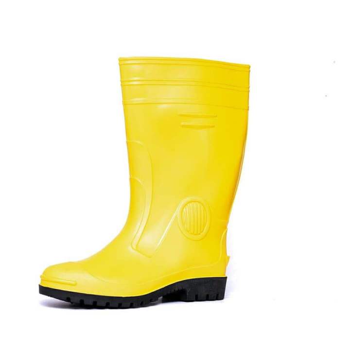 Oleema PVC Gum Boot Standard - Yellow | Daraz.lk