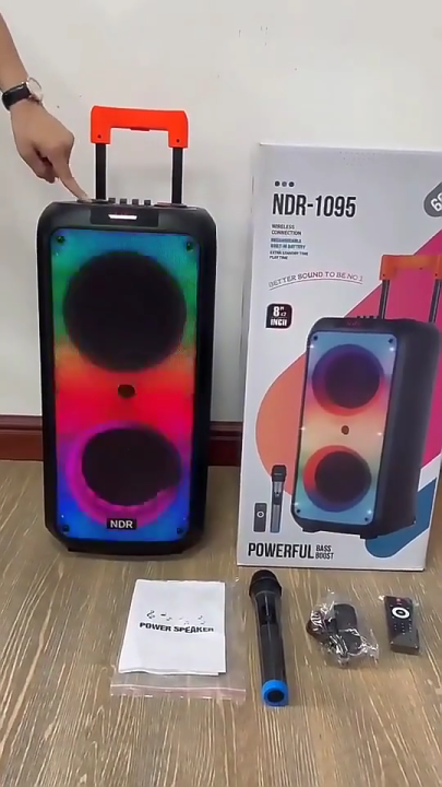 NDR 1095 6000 PMPO WATTS Latest Bluetooth Party Speaker Rechargeable ...