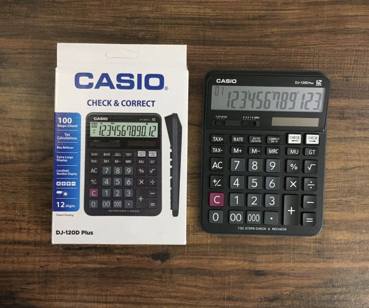 DJ 120D plus Desktop Calculator 12 Digit-Casio | Daraz.pk