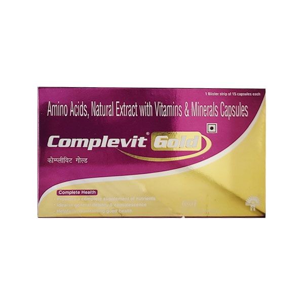 Complevit Gold Dietary Food Supplement(1x15Cap) | Daraz.com.np