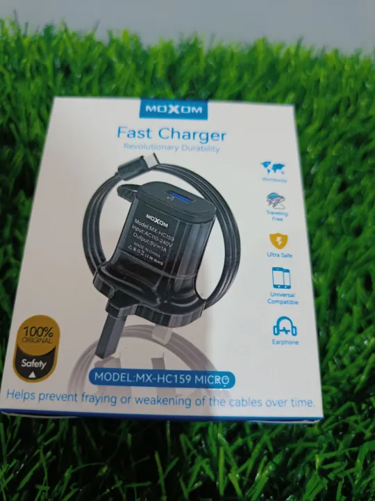 Fast charger ( moxom) | Daraz.lk
