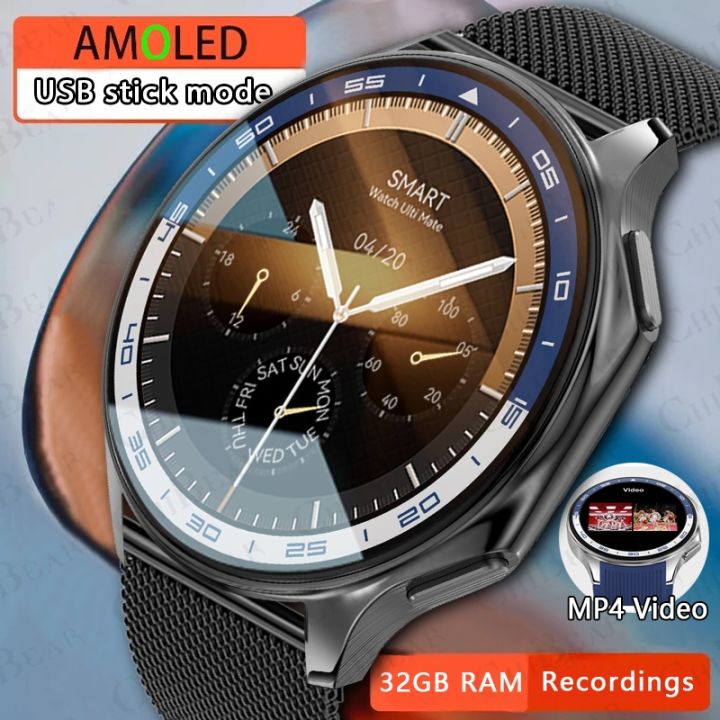 2024 New Watch X Smartwatch OPPO GPS Sports Track 32GB Memory Watch ...
