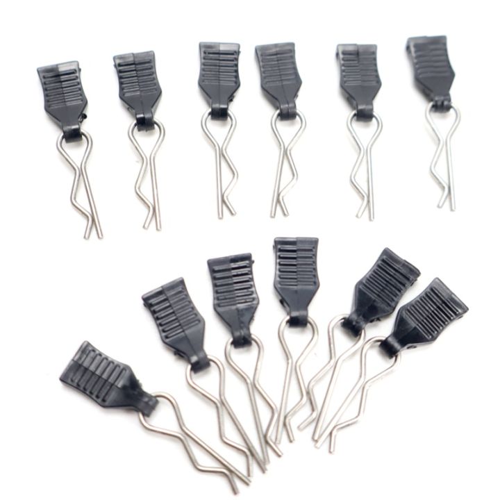 12 Pcs RC Car Body R-Type Clips Body Shell Fastener Fixing Clamps for ...