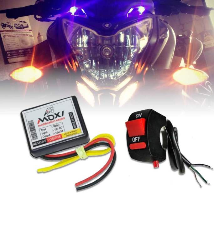 Universal Bike Hazard Indicator Flasher/Blinker Waterproof 16 Patterns ...