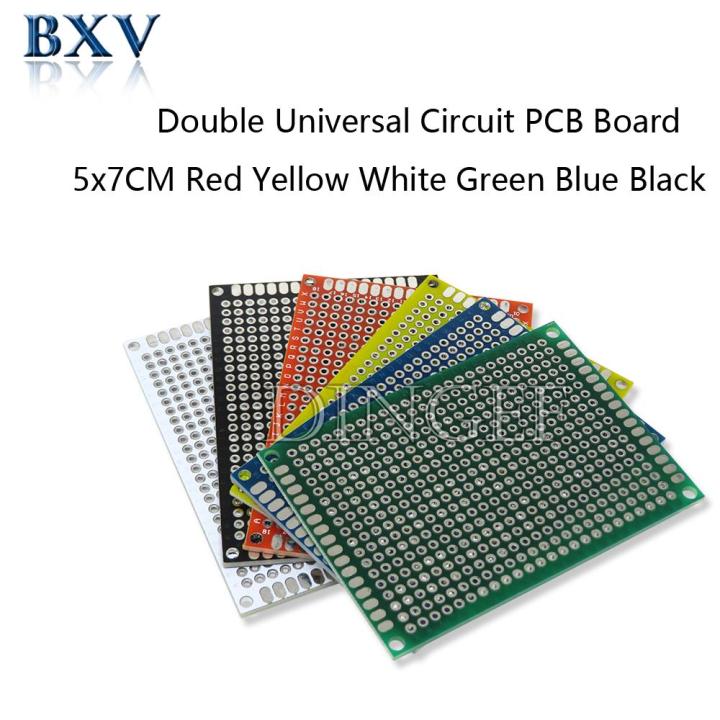 5x7cm Double Side Prototype Diy Universal Printed Circuit PCB Board ...
