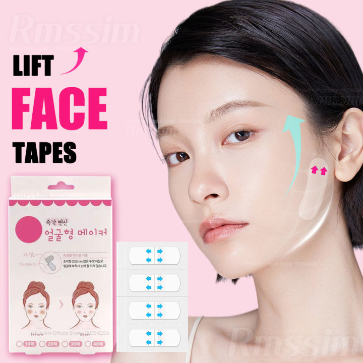 40/120pcs Invisible V Face lifting Tapes Wrinkle Removal Sticker ...