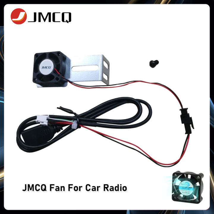 JMCQ 5V Car Radio Cooling Fan For Android Multimedia Player Head Unit ...