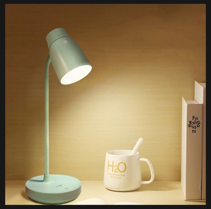 YAGE YG-T119C Rechargeable Table Lamp with Eye Care Soft Light -Green ...