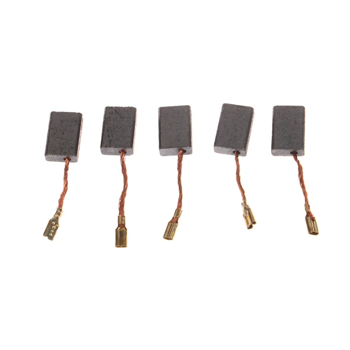 10Pcs 5*10*15mm 125 Motor Carbon Brush Angle Grinder Cutting Polishing ...