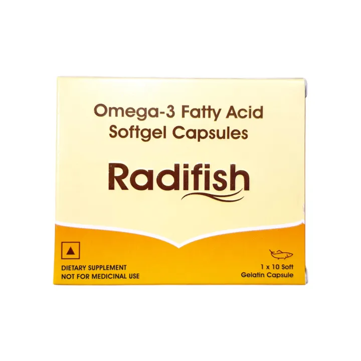 Omega-3 Supplement 60 Capsules | Omega3 Fatty Acid Softgel Capsules ...