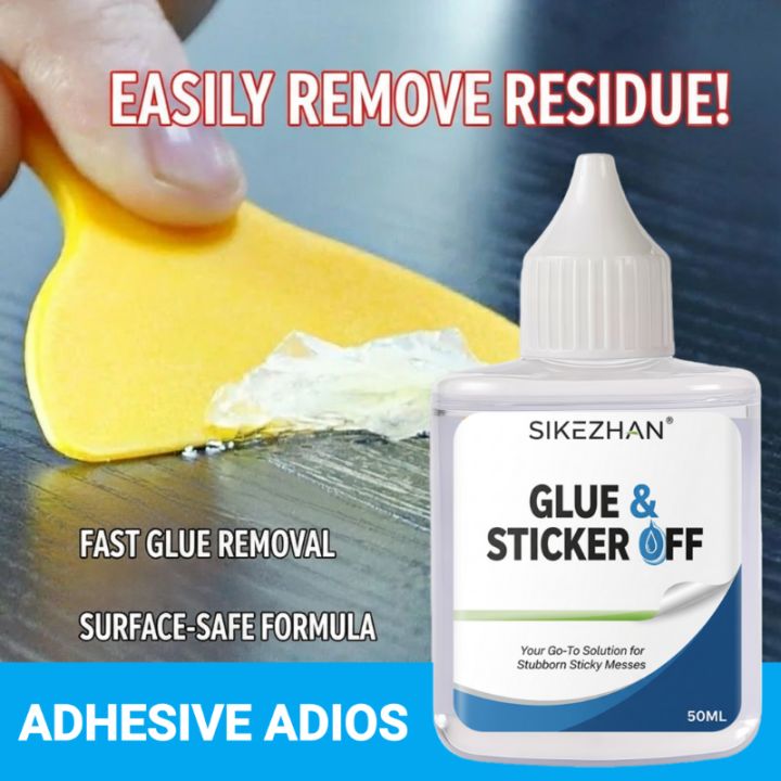 50ML Powerful Adhesive Remover - Dissolves Stickers, Decals, Glue ...