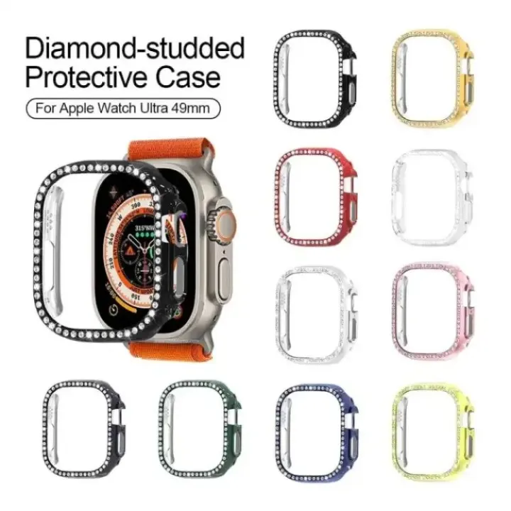 Diamond Case 49mm for HK8 Pro HK9 Pro Max HK9 Pro HK8 Pro Max T900 ...