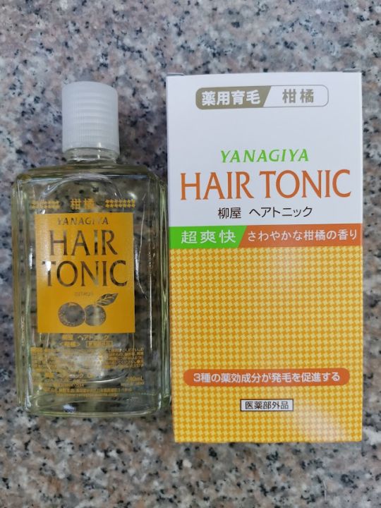 YANAGIYA hair tonic 240 ml. | Shop.com.mm