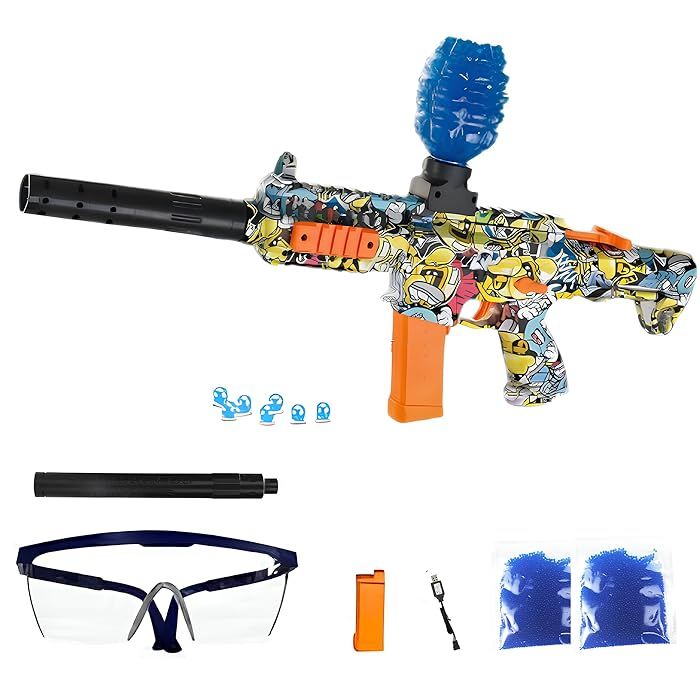 Plastic Gel Blaster Gun Airsoft Gun Automatic Foam Blaster Water Gun ...