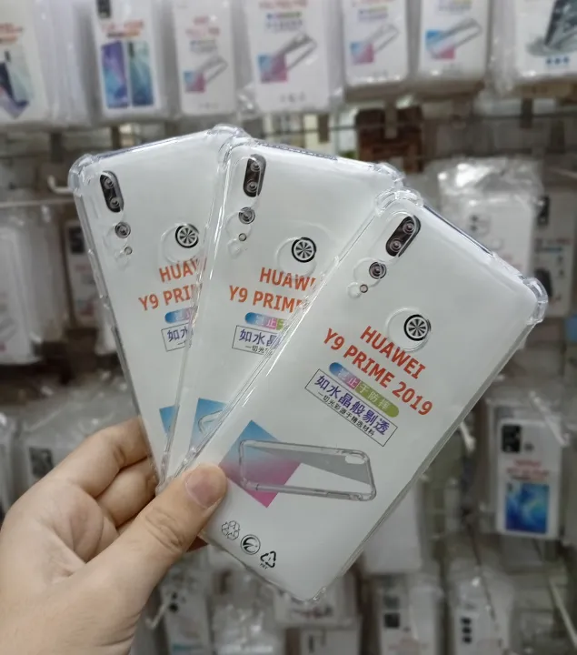Huawei y9 prime 2019 Clear Shockproof Jelly Back Cover – Premium ...