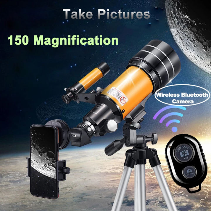 F30070M Professional Astronomical Telescope AZM70300 HD High-Power ...