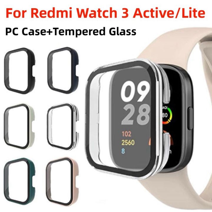 PC Case Glass For Xiaomi Redmi Watch 3 Active Smartwatch Screen ...