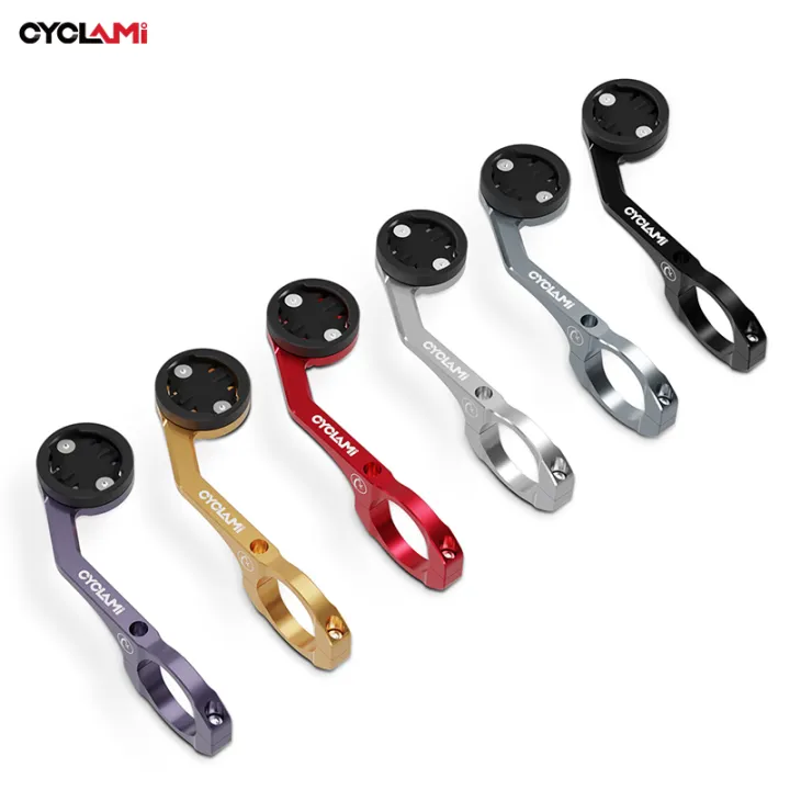 CYCLAMI Aluminium Alloy Double-sided Bike Computer Mount MTB Road GPS ...