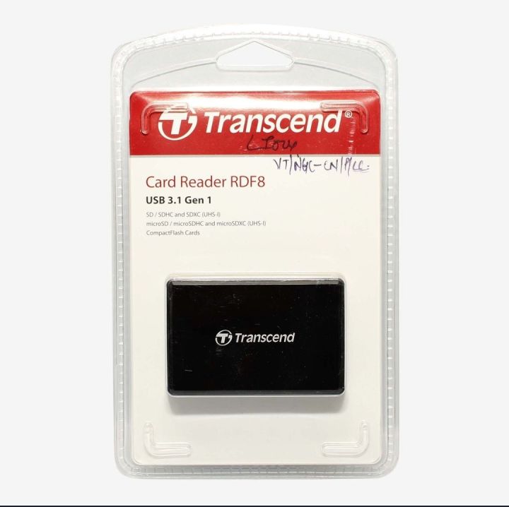 Transcend RDF8 USB 3.1 Gen 1 Card Reader | Daraz.com.np
