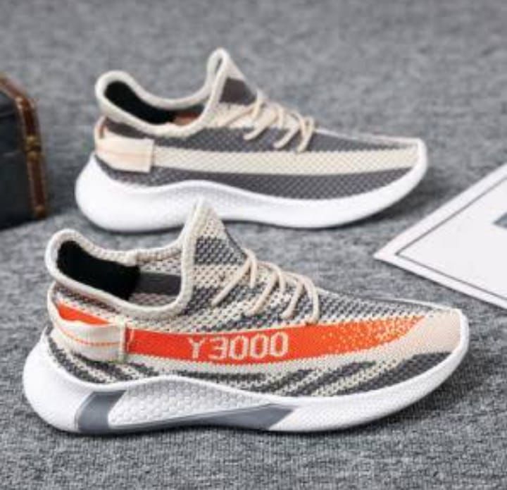 2024 New Spring And Autumn Real Fly Knitted Men'S Shoes Sports Shoes ...