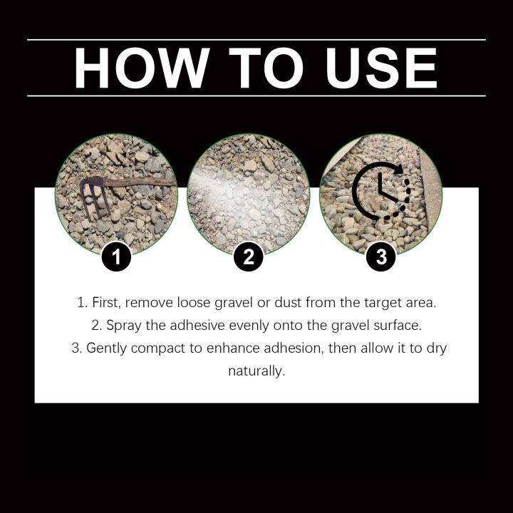 Permeable Gravel Binder Pathway Stone Glue Outdoor Landscape Adhesive ...