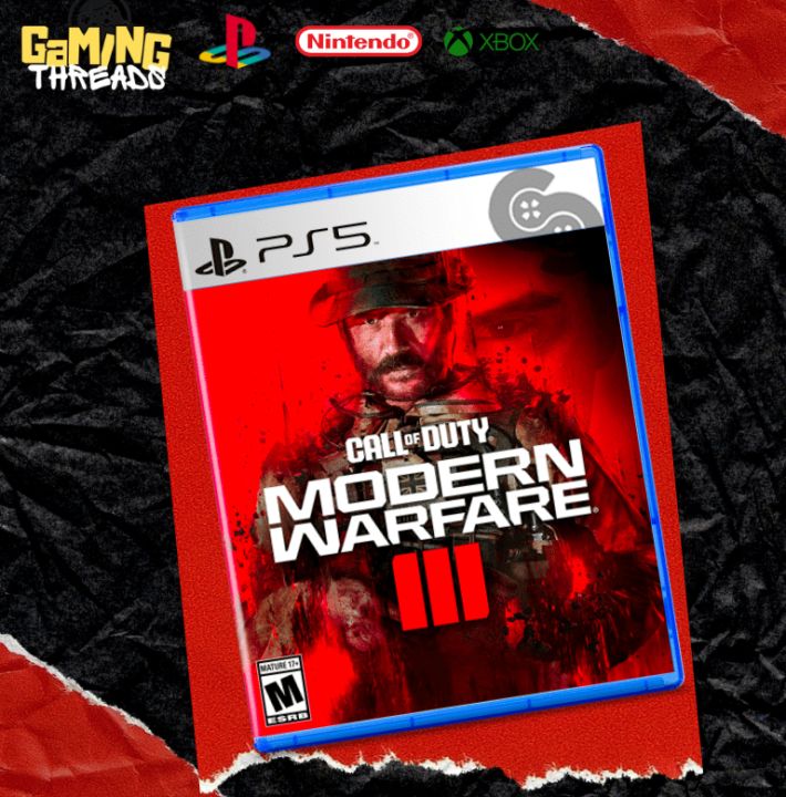 PLAYSTATION 5 DVD CALL OF DUTY MODERN WARFARE 3 PS5 GAME DVD DISC FOR ...