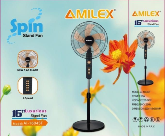 LUXURIOUS SPIN STAND FAN | Daraz.lk