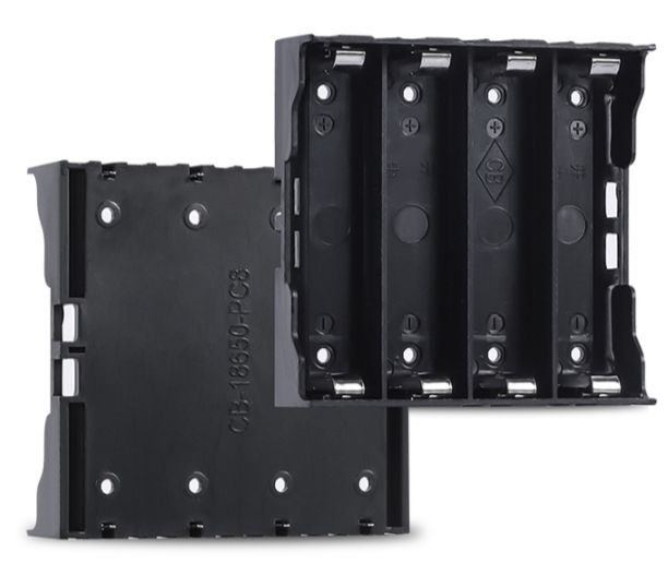 18650 cell holder,18650 battery holder,4 slot , Lithium ion cell holder ...