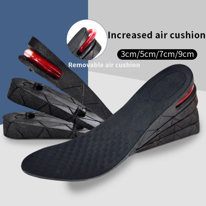 1Pair Invisible Height Increase Insole Cushion Height Adjustable Shoe ...