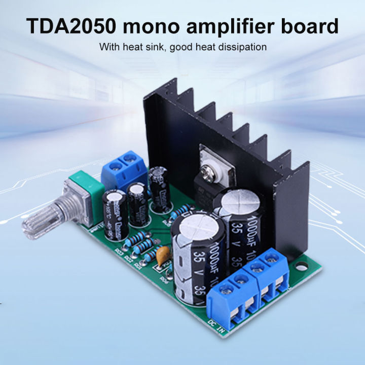 TDA2050 Stereo Amplifier Board 10-100W Mono Audio Power Amplifier Board ...